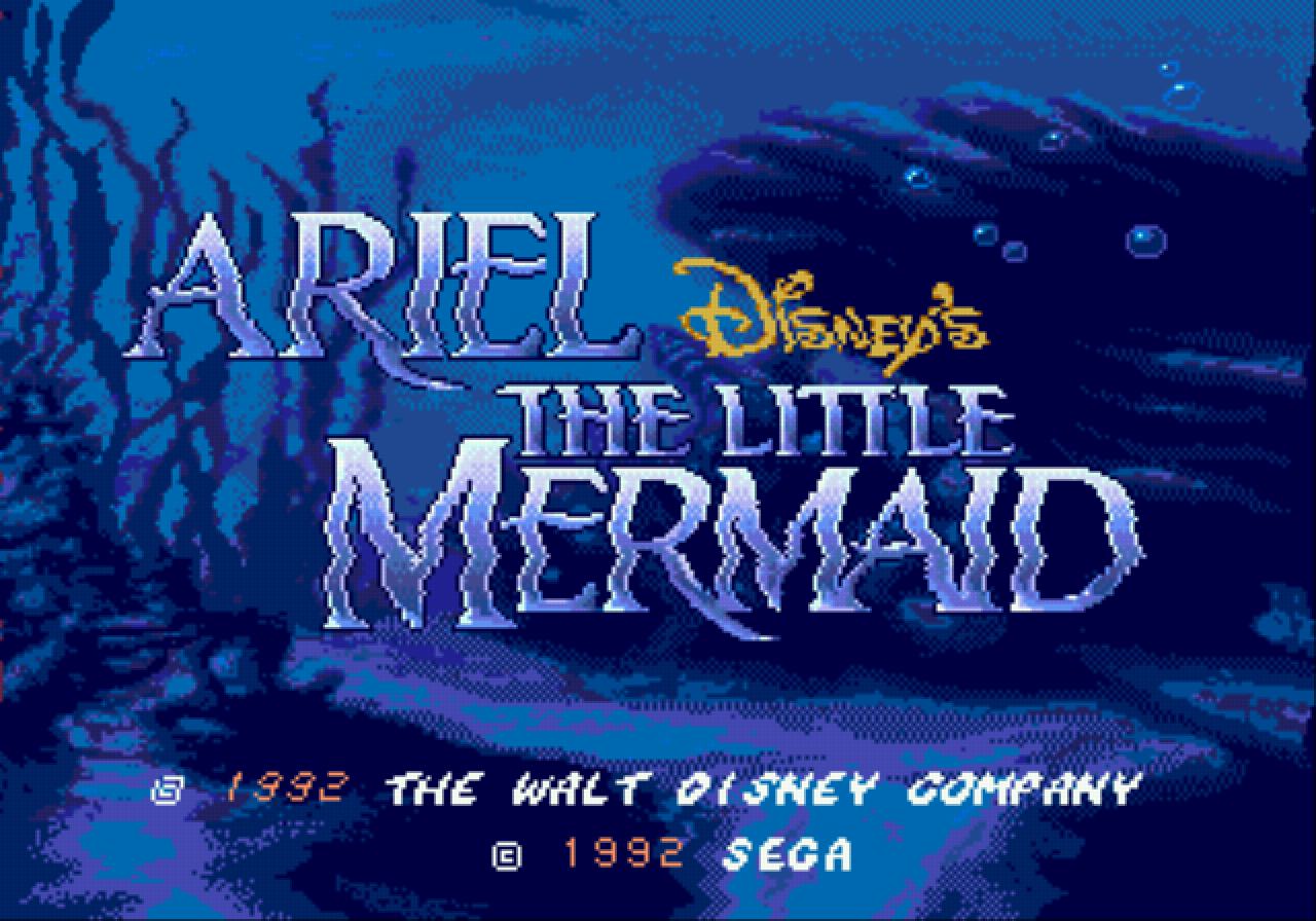 Little mermaid sega genesis store